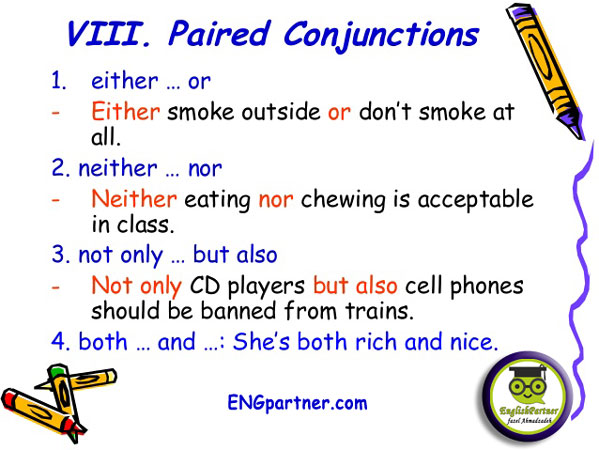 گرامر Either, Neither, Nor و Or را چطور بکار ببریم - English Partner